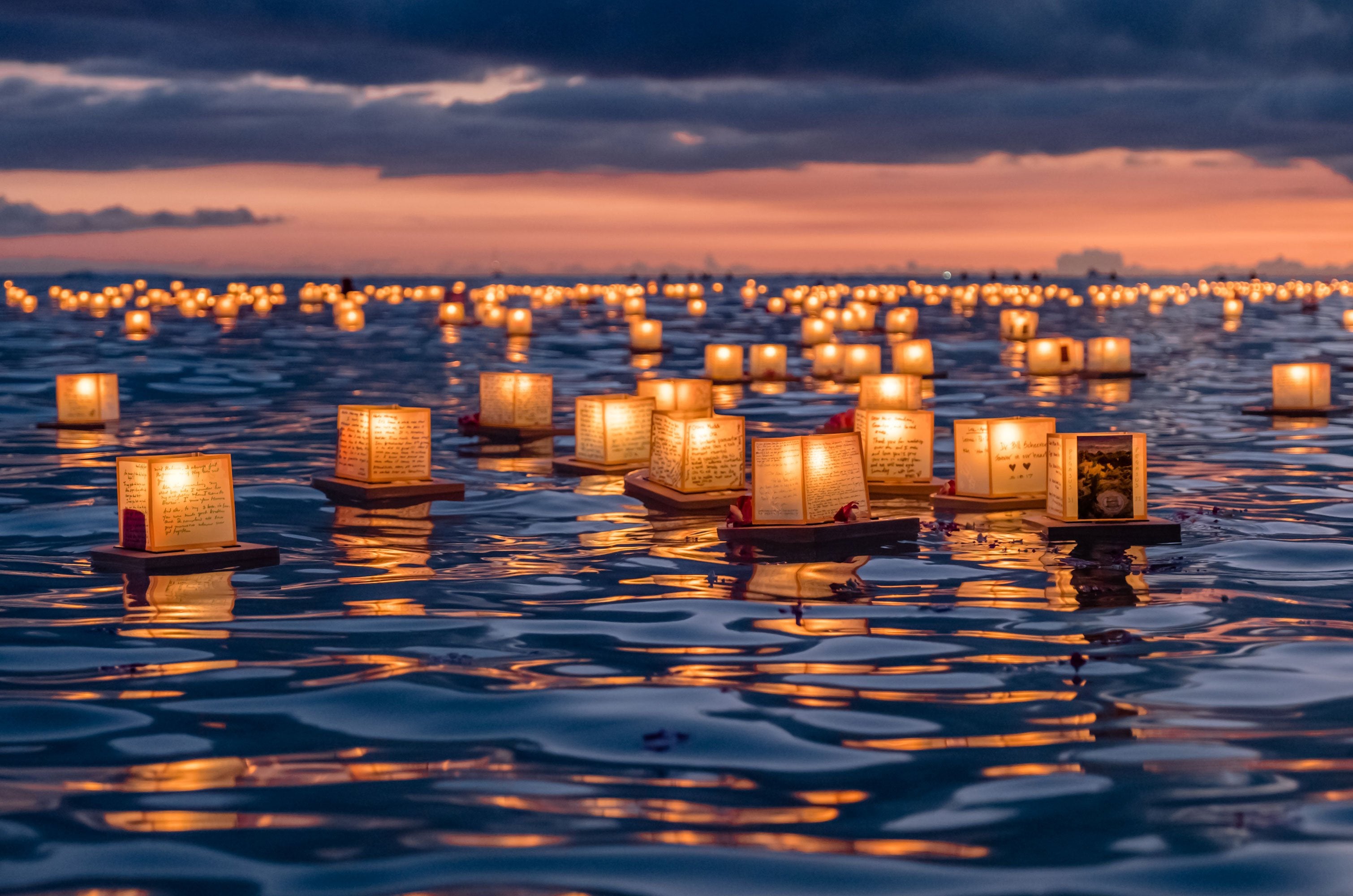 Luminary Candles, Custom Made Luminaries – TableTop Lighting